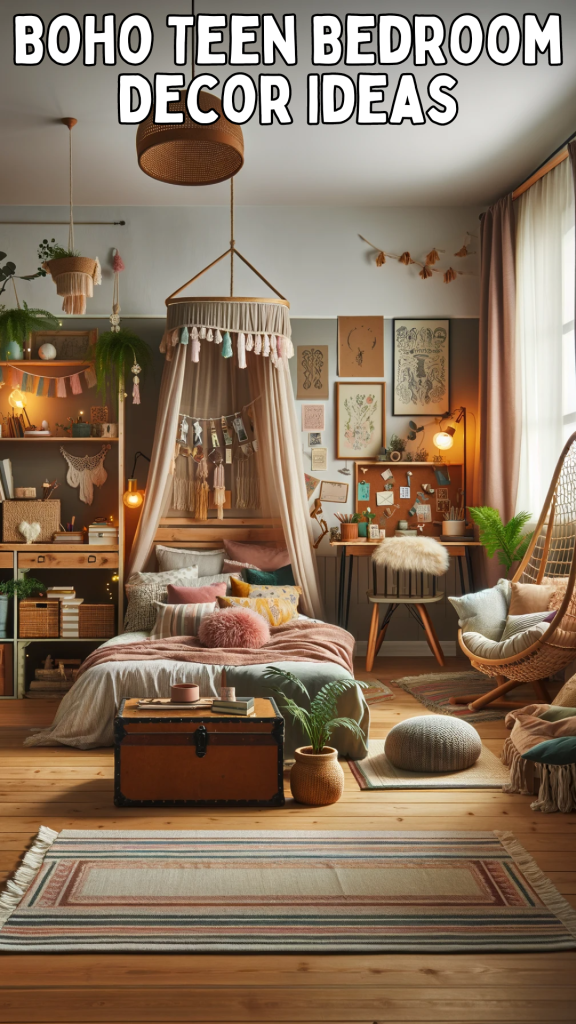 Uncover the Ultimate Boho Teen Bedroom Decor Ideas: Transform Your Space Today! - Bedroom