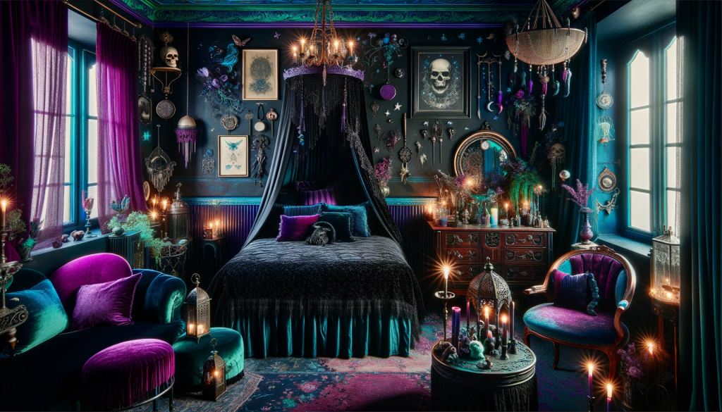 Unveil the Magic: Transform Your Space into a Whimsy Goth Bedroom Haven ...